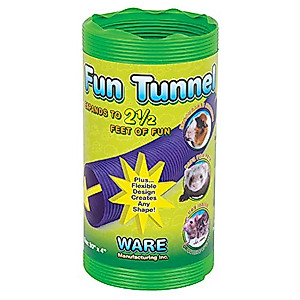 Ware Manufacturing Fun Tunnels Play Tube for Small Pets, 30 X 4 Inches - Medium
