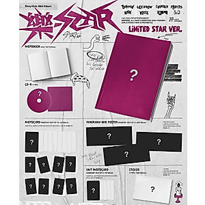 樂-STAR Stray Kids Album [Limited Star Ver.]+Pre Order Benefits+BolsVos K-POP Inspired Digital Planner, Digital Sticker Pack