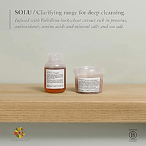 Davines Solu Sea Salt Scrub Cleanser, 3.57 Ounce (Pack of 1)