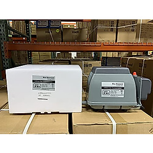Blue Diamond Pumps ET40A Septic Pond Linear Diaphragm Air Pump, Built in Alarm Detects Low Pressure in The Airline Which Triggers an Integrated High Sounding Buzzer and Bright LED Warning Light