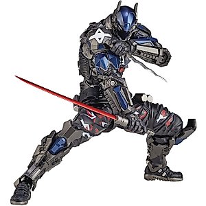Kaiyodo Amazing Yamaguchi: Batman: Arkham Knight Action Figure, Multicolor