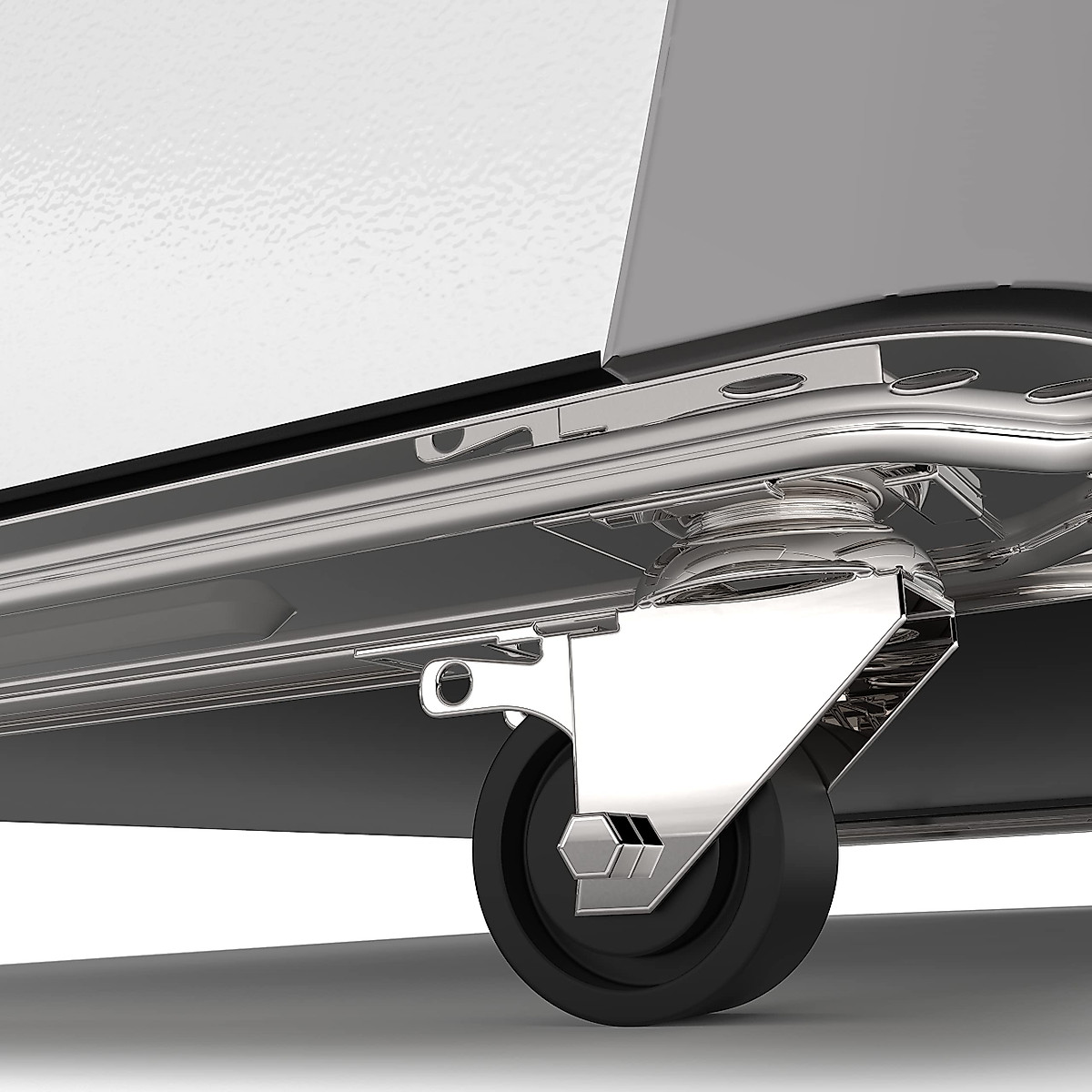 Koolmore 70 inch Commercial Ice Cream Dipping Cabinet Display Case, 12 Large Displayed Tubs, 10 Storing Tube, Sliding Glass Door, Rolling Wheels and Lockable Breaks [20 Cu. Ft.] (KM-ICD-71SD) White