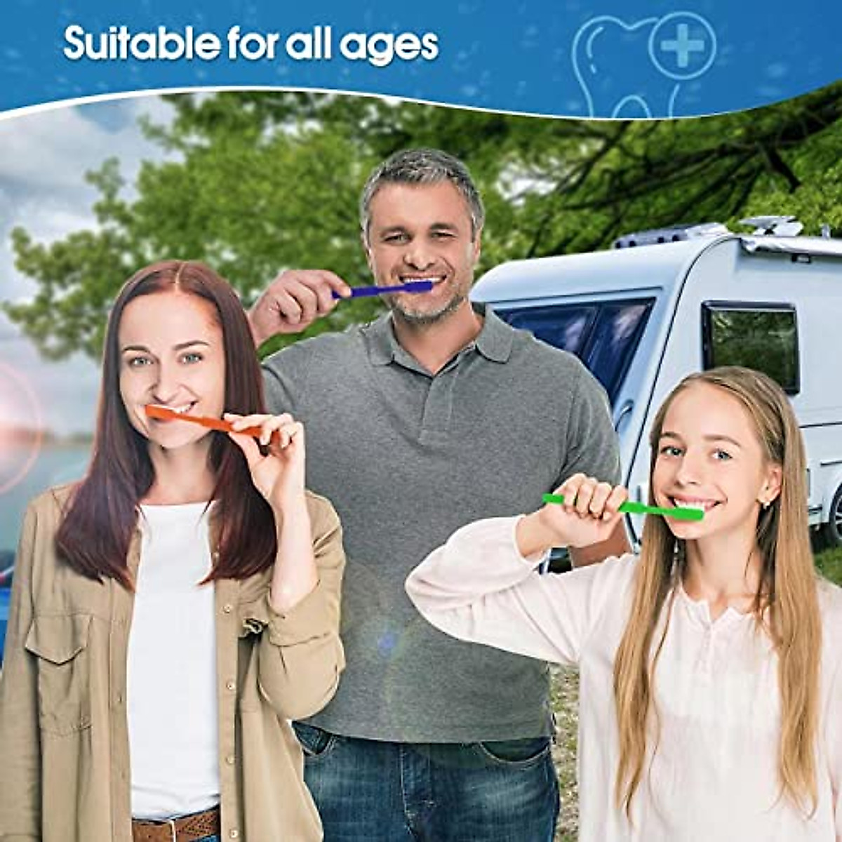 Prepasted Toothbrush Individually Wrapped - Travel Ready Bulk