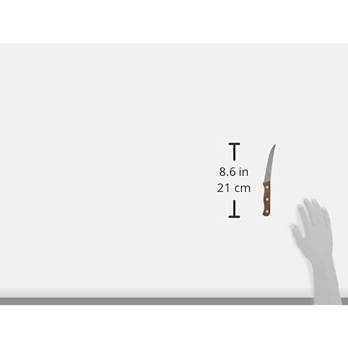 Chicago Cutlery B144 4pc Walnut Tradition Steak Knife Set