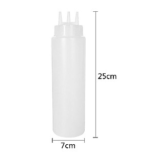 Electric Food Sauce Warmer Heater,Jam Heat Preservation Machine, Multifunction Topping Fondue Warmer, Cheese Dispenser with 3 Squeeze Sauce Bottles 240W