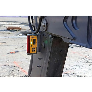 Spectra Precision CR700 Combination Laser Receiver with C70 Rod Clamp, C71 Magnetic Mount, Alkaline Batteries, Patented Reception Technology,Blue/green/red