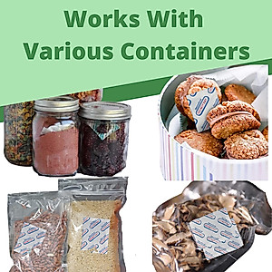 Food Grade Oxygen Absorbers for Food Storage - 80 Packets - 300cc each - O2 Absorbers Food Grade Long Term Food Storage and Survival Food Storage - Food Grade Oxygen Absorber - Use with Mylar bags etc