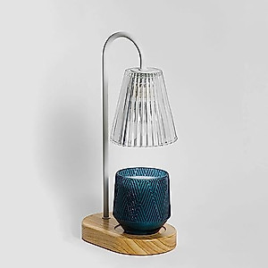 KENYCOATS Candle Warmer Lamp New Modern Korean Style (3 Bulbs + Timer + Dimmer + Gift Box) Soft Brightness - Creates Ambiance - Candle Lamp Warmer Quikly & Safely Melts Jar Candles