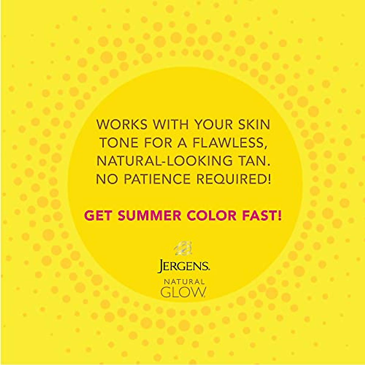 Jergens Natural Glow Instant Sun Body Mousse, Self Tanner for Deep Bronze Tan, Sunless Tanning Body Bronzer for Natural Looking Color Instantly, 6 Oz