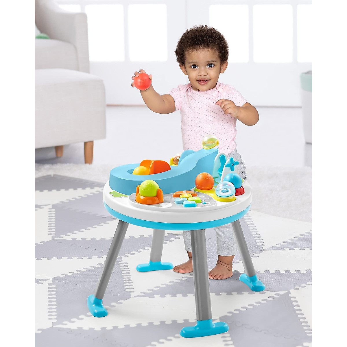 Skip Hop Let's Roll 2-in-1 Baby Activity Table, Explore & More