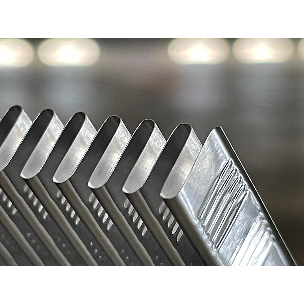 Ford F100 Radiator, Aluminum Radiator for 1957 1958 1959 1960 Ford F100 Pickup with Chevy V8 Config, 4 Row Radiator