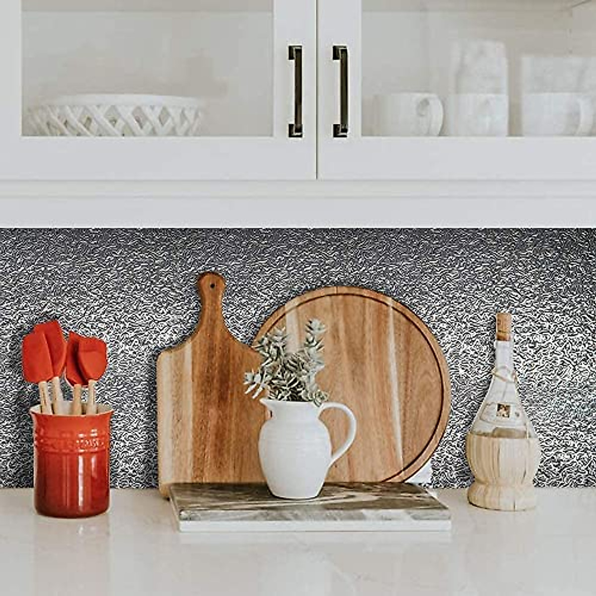 24 in X 118 in Kitchen Backsplash Stick Wallpaper Used for Kitchen Countertop Drawer Dresser