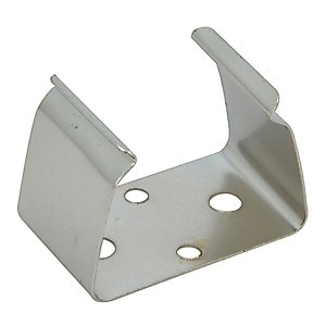 Eaglestar 12BH079-GR Plastics Metal 9V Battery Holder Clip, 1.04" Length, 0.63" Width, 0.76" Height, Pack of 10