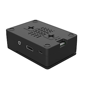 Raspberry Pi 3 B+ Case, iUniker Raspberry Pi Fan ABS Case with Cooling Fan, Raspberry Pi Heatsink, Simple Removable Top Cover for Pi 3 B+, Pi 3 Model B, Pi 2 Model B (Black for 3B+/3B)