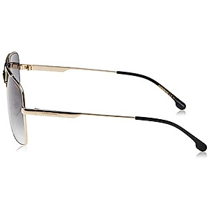 Carrera Carrera 1018/S 2M2 Gold Metal Aviator Sunglasses Green Gradient Lens, 63-11-145