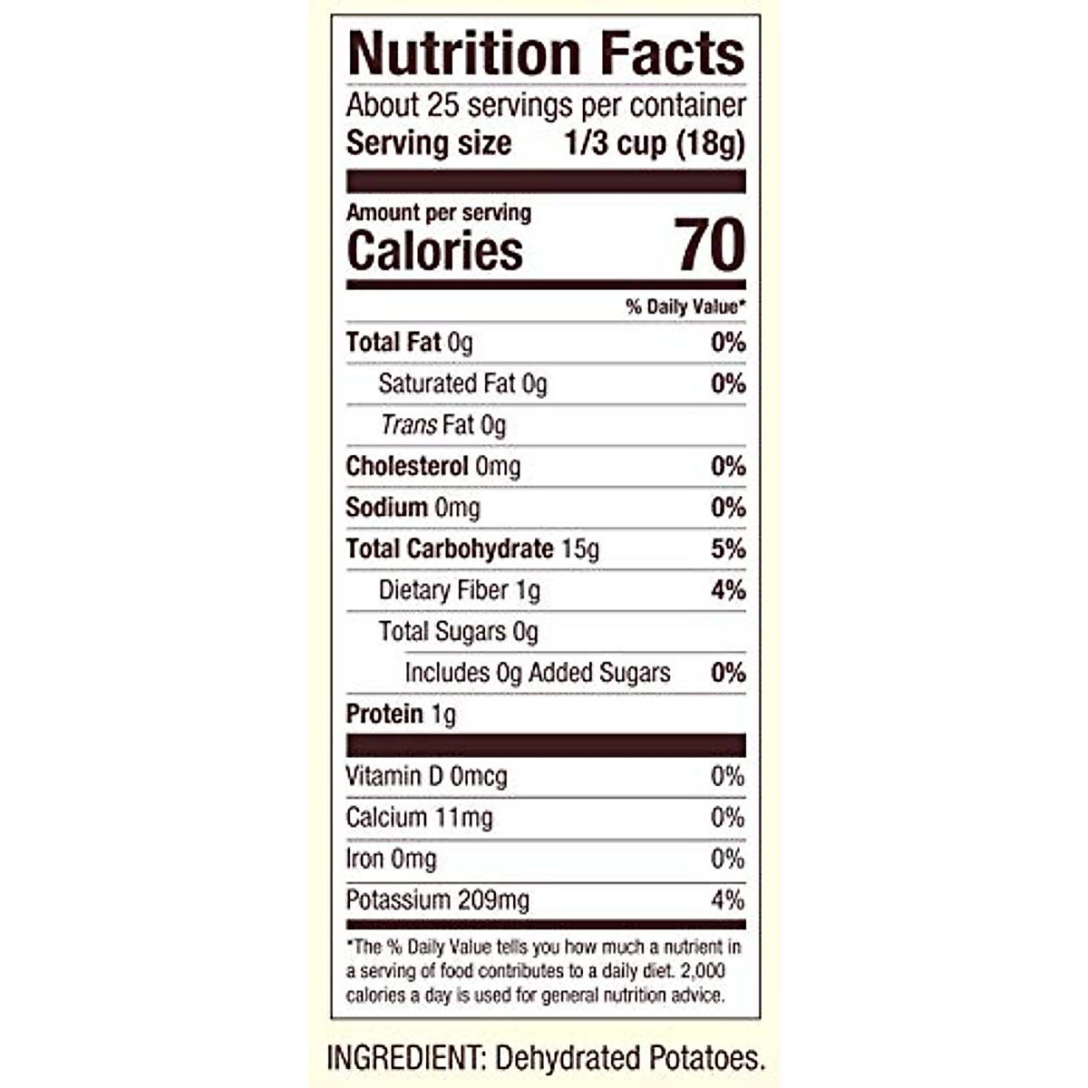 Bob's Red Mill Instant Mashed Potatoes Creamy Potato Flakes, 16-ounce (Pack of 4)