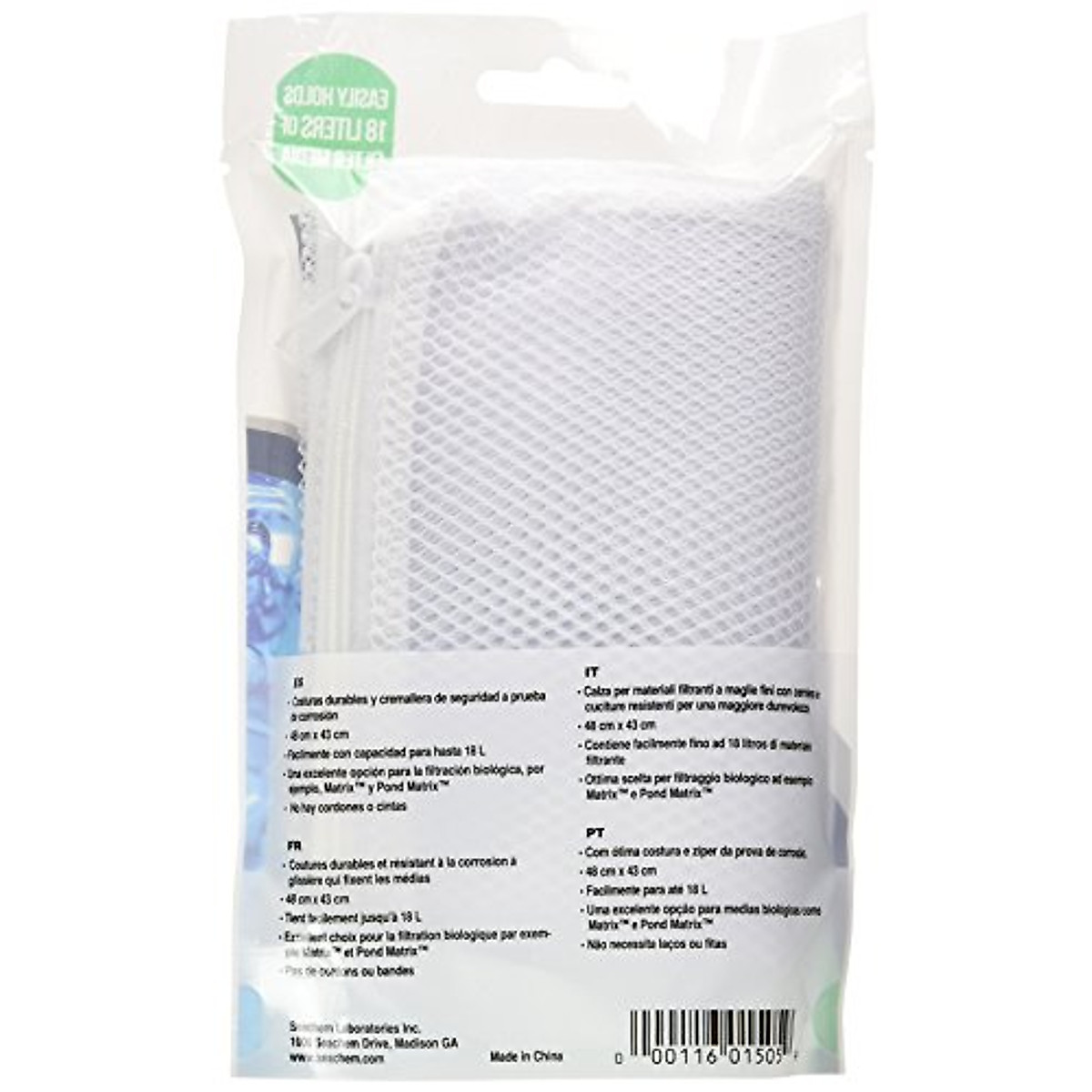Seachem Laboratories 1505 Zip Bag