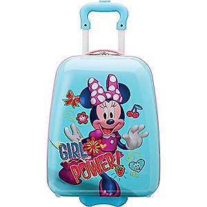 American Tourister Kids' Disney Hardside Upright Luggage, Frozen Destiny, Carry-On 16-Inch
