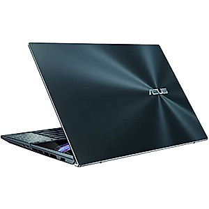 ASUS Zenbook Pro Duo 15 OLED 12th Gen 15.6" Home & Business Laptop (Intel i9-12900H 14-Core, 32GB LPDDR5 4800MHz RAM, 2TB PCIe SSD, GeForce RTX 3060, 60Hz Touch Win 11 Pro) with Hub