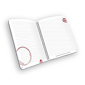 Bad Advice from Wine - Funny Notebook with Wine Quotes - You Should Post That Selfie on ALL Your Social Media!