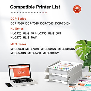 v4ink Compatible Drum Replacement for Brother DR360 Drum Unit Work with HL-2140 HL-2170W DCP-7030 DCP-7040 MFC-7340 MFC-7345N MFC-7440N MFC-7840W Prtiner, 1-Pack
