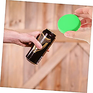 Yardwe 12pcs Can Sealing Lid Drinking Bottle Caps Seasoning Bottle Stoppers Rubber Bottle Topper Wine Bottle Cap Beer Silica Gel Silicone Caps Bottle Caps for Home Brewing