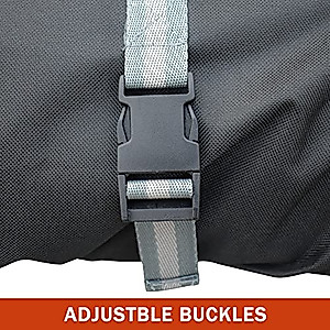 Pizza Oven Cover for Ooni Fyra 12 Pizza Oven - Heavy Duty Waterproof 600D Oxford Fabric Outdoor Portable Pizza Oven Carry Cover Accessories