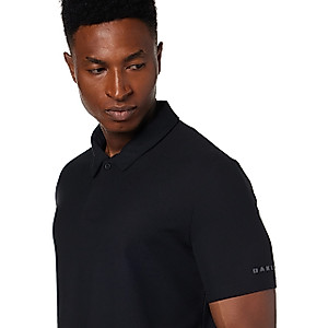 Oakley Men's Clubhouse RC Polo 2.0, Blackout, X-Large
