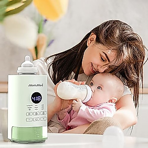 MOMMED Bottle Warmer, Fast Bottle Warmer with Accurate Temperature Control and Automatic Shut-Off,Fast Bottle Warmers for All Bottles with Breastmilk or Formula
