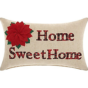 Nourison Mina Victory Mina Victory L1430 Natural Decorative Pillow, 12" X 20"