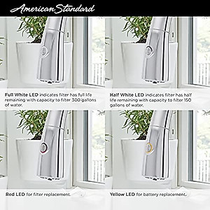 American Standard 4902330.002 Saybrook Dual-Spray Filtered Kitchen Faucet in Polished Chrome