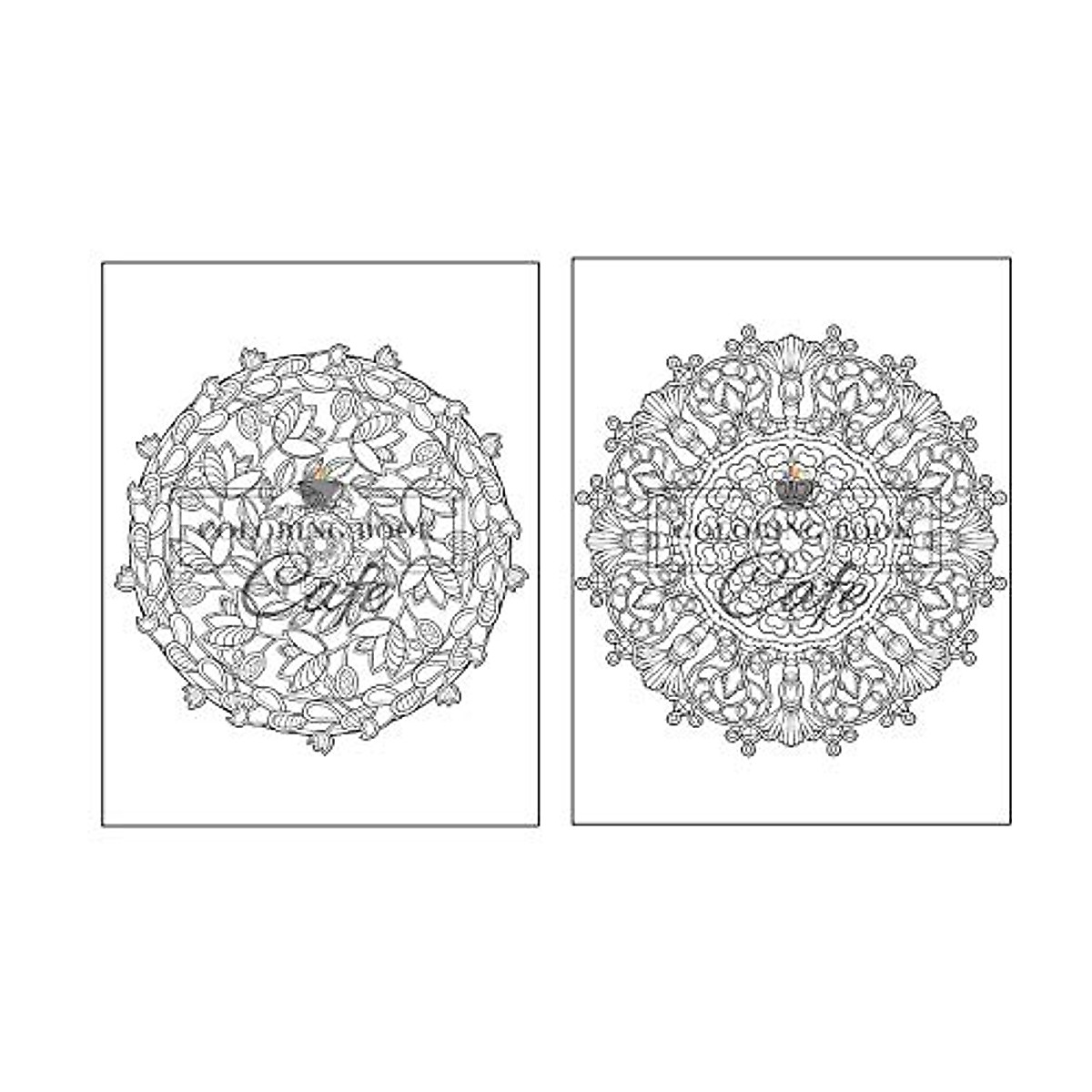 125 Mandalas: An Adult Coloring Book Featuring 125 of the World’s Most Beautiful Mandalas for Stress Relief and Relaxation (Mandala Coloring Books)