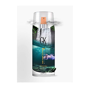 GK HAIR Global Keratin Leave-In Conditioner Detangler Spray 120 ml - For Dry, Damaged and Frizzy Hair Protection With Organic Natural Oil Strength & Shine | Hydrating Smoothing Styler