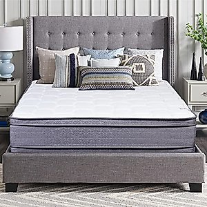 Nutan 12-Inch Double Sided Foam Encased Double Pillow Top Medium Plush with Exceptional Back Support innerspring Mattress,King Size