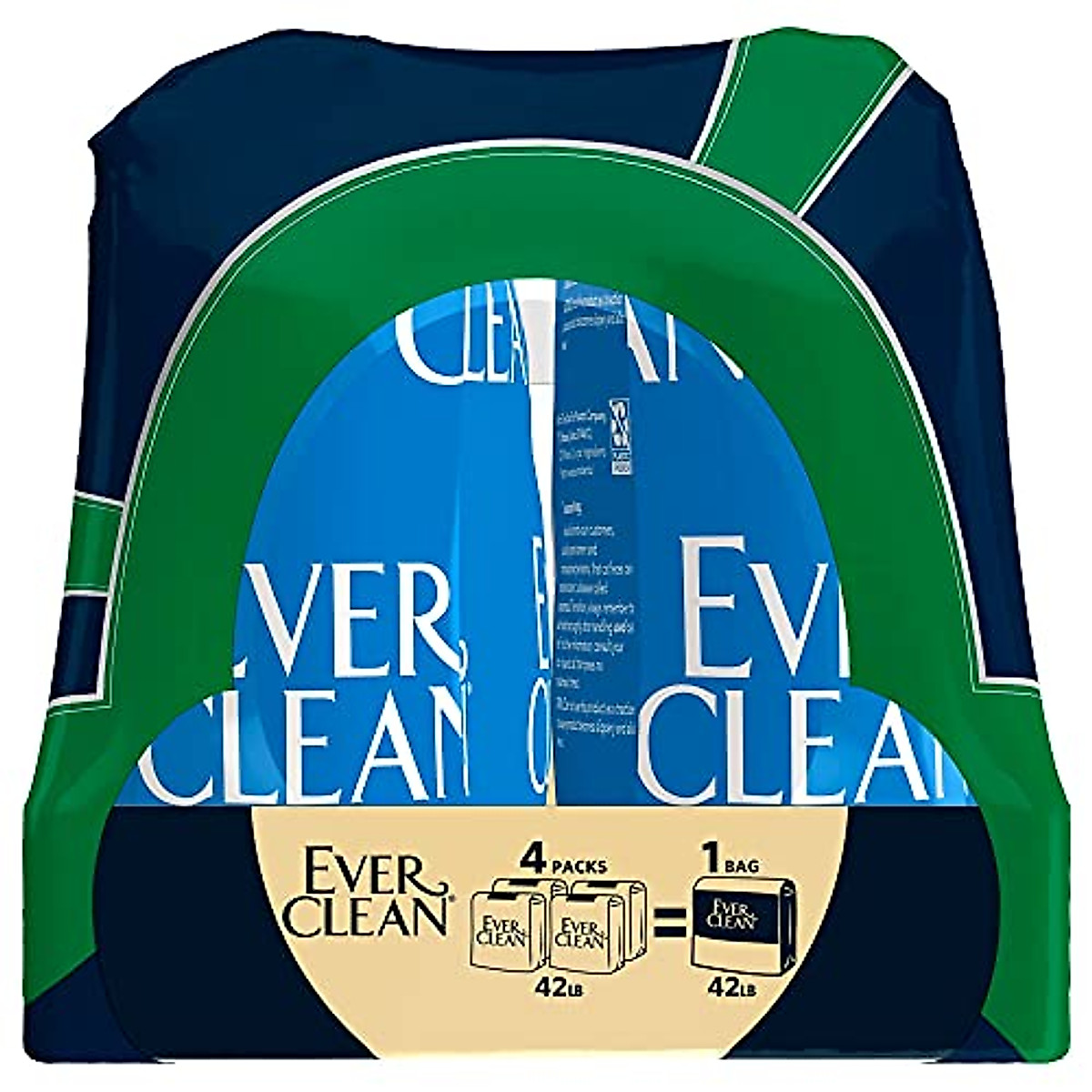 Ever Clean Extra Strength Clumping Unscented Cat Litter, 42 lbs.
