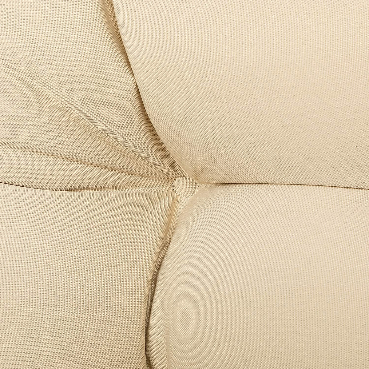 ARTPLAN All Weather Chair Outdoor Cushions Seat Back Chair Cushions Wicker Tufted Pillow for Patio Outdoor Furniture