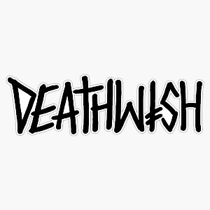 Deathwish Skating Team Bumper Sticker Vinyl Decal 5"