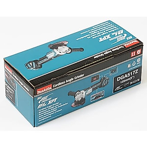 Makita DGA517Z 18V Li-Ion LXT Brushless 125mm Angle Grinder - Batteries and Charger Not Included