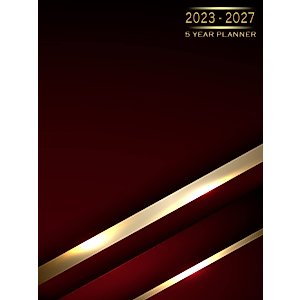2023-2027 Five Year Monthly Planner: Monthly Calendar Organizer