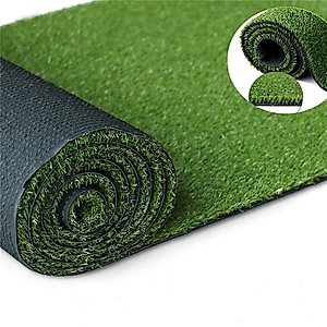 Moxie Direct Artificial Grass Turf Lawn , 3Feet X 8Feet Realistic Indoor Outdoor Garden Balcony Decor Landscape Synthetic Fake Grass Pet Rug Carpet
