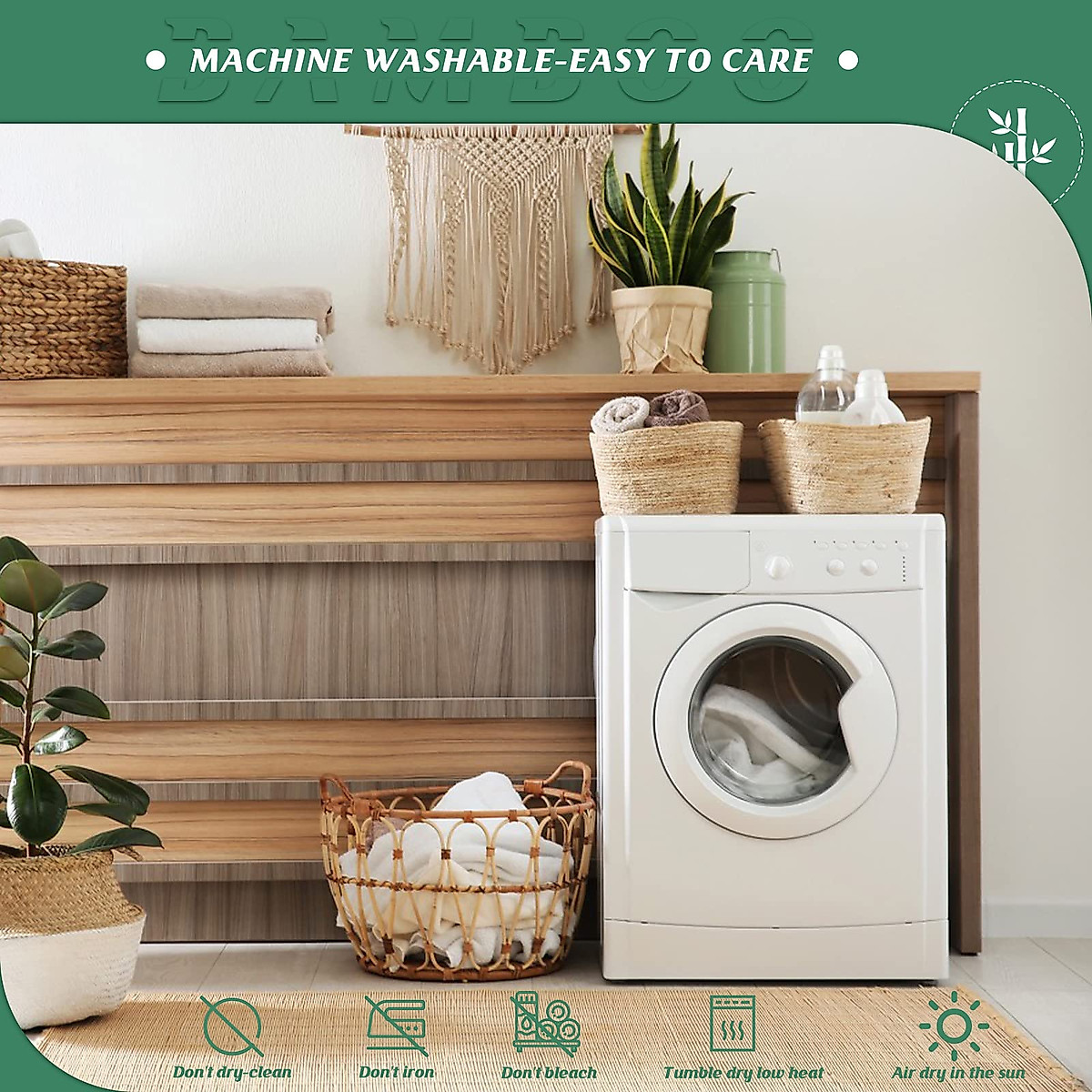 GRT Pillowtop Mattress Topper King Size, Rayon from Bamboo Mattress Cover Padded with 900gsm 3D Snow Down Alternative Filling, Extra Thick Mattress Pad King for Back Pain