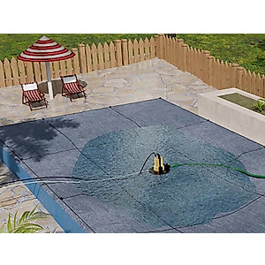 K2 Pumps UTA02502APK 1/4 HP Automatic Pool Cover Pump