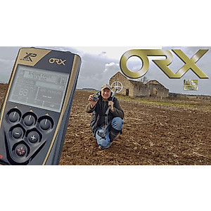 XP Metal Detectors ORX Detector - Specialized in Gold Hunting - FX02 Wired Headphones, WSAUDIO Wireless Headphones, HF Coil (9'') up to 50kHz, Remote Control and S-Telescopic Lite Stem (ORX-22FX02E)