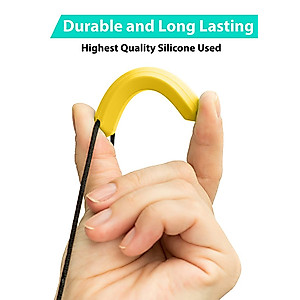 Tilcare Chew Chew Pencil Sensory Necklace 3 Set - Best for Kids or Adults That Like Biting or Have Autism – Perfectly Textured Silicone Chewy Toys - Chewing Pendant for Boys & Girls - Chew Necklaces