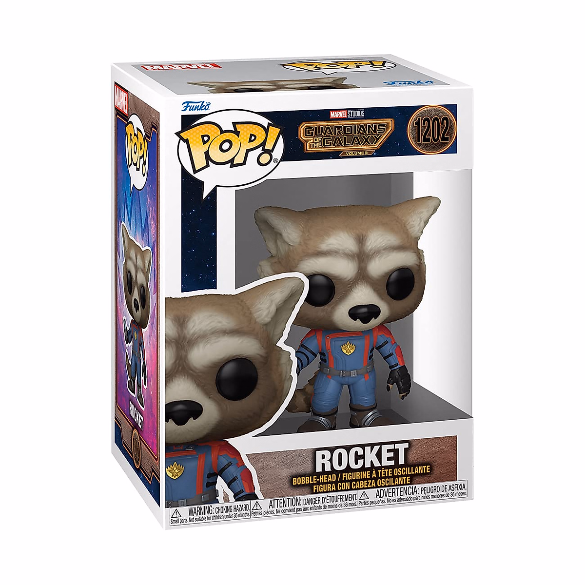 Funko Pop! Marvel: Guardians of The Galaxy Volume 3 - Rocket
