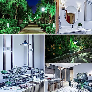 Lustaled R7s LED Bulb 118mm 10W 1300LM Day Light 6000K 110-130V J118 J Type Linear Double Ended 100W Halogen Equivalent for Floodlight Landscape (2 Pack Not Dimmable)