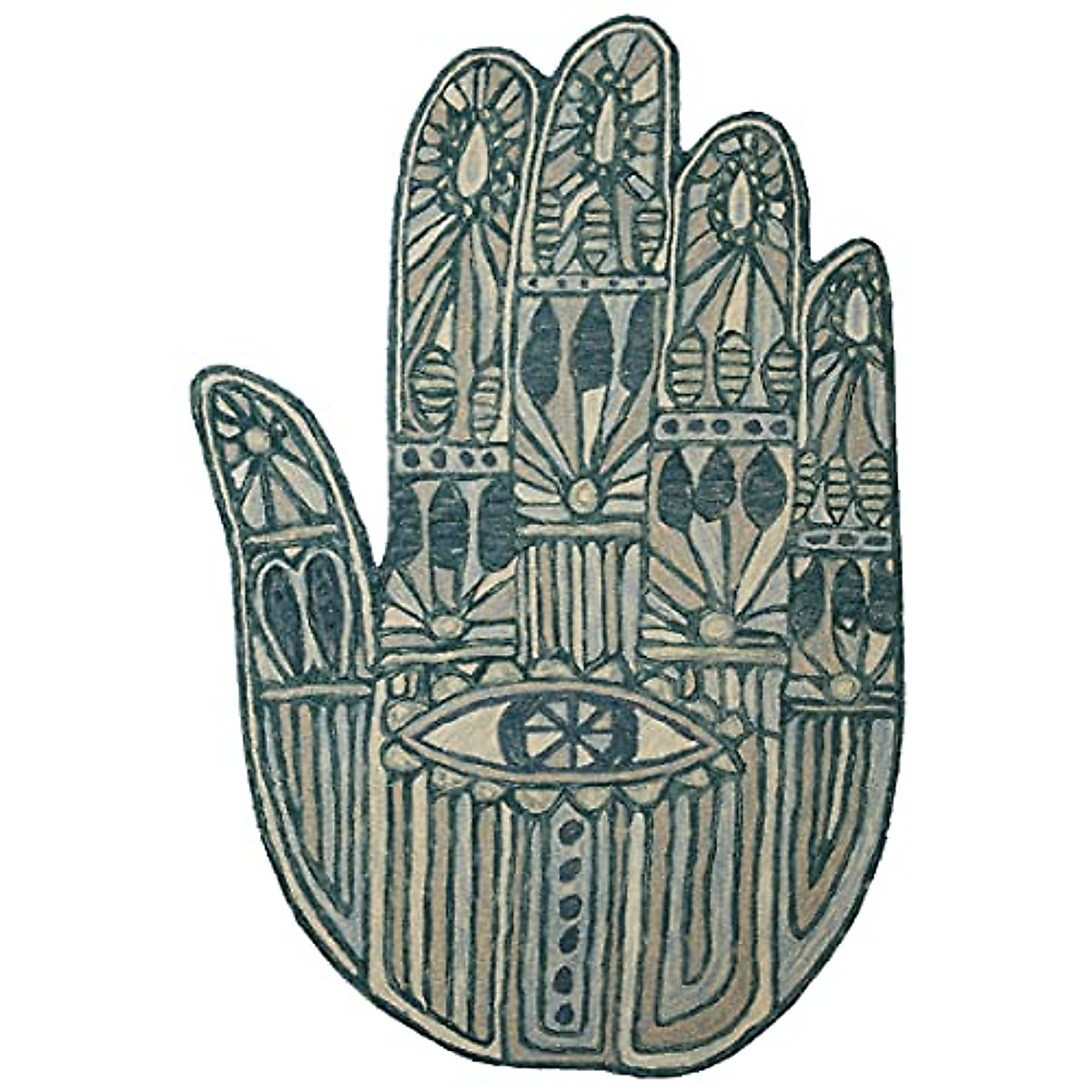 Loloi Justina Blakeney x Chaya Collection CHY-01 Blue/Lagoon Contemporary 3'-6" x 5'-6" Accent Rug