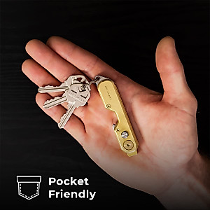 KeySmart SafeTul - Door Opener Tool is An Advance Touchless Key tool made of Premium Material with 4 in 1 No Touch Door Opener Keychain, Button Pusher, Touchscreen Stylus, and Bottle Opener