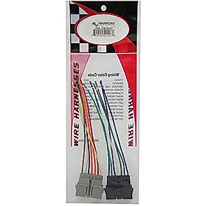 Harmony Audio HA-701817 Compatible with Jeep Grand Cherokee 1993-2001 Factory Stereo Radio to Aftermarket Radio Harness Adapter