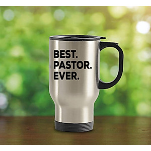 SpreadPassion Pastor Travel Mug, Pastor Tumblers, Pastor Gifts, Pastor Coffee Travel Mug, Gifts for pastor Men, Pastor Thank You Gift, Pastor Appreciation Gift